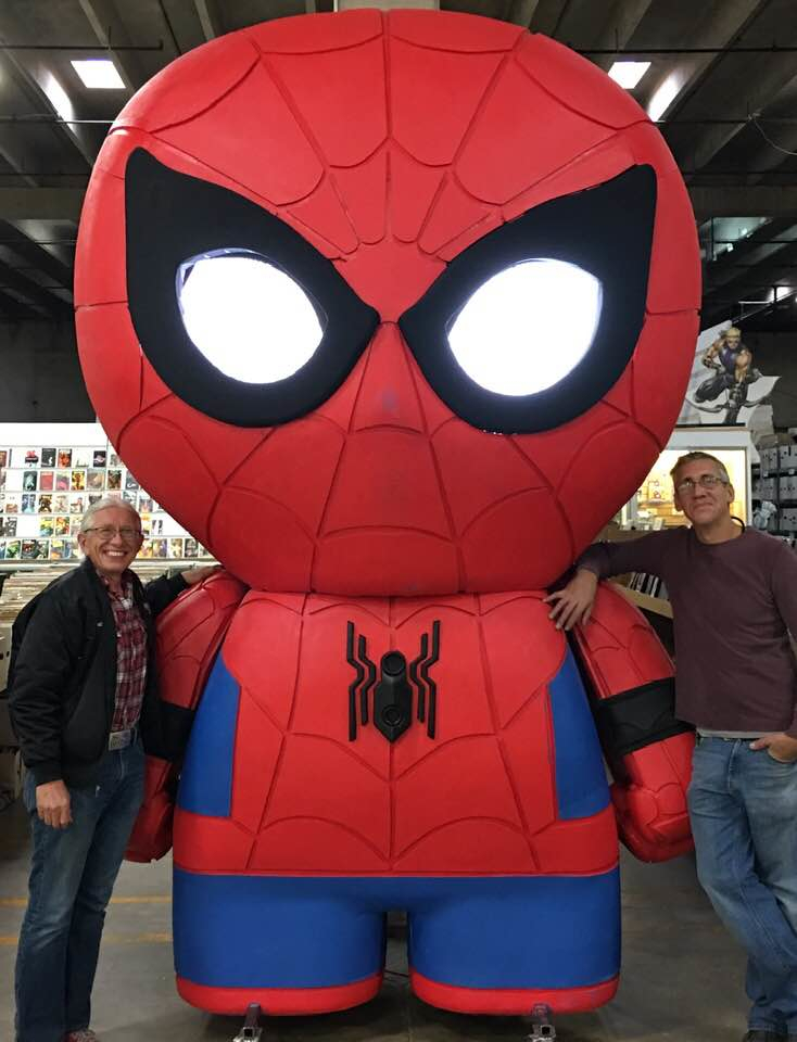 Gigantic Spider-Man Figure Arrives!