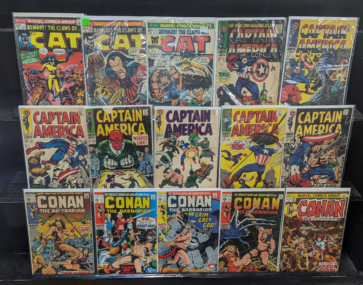 Chuck Buys 50,000 Comic Books